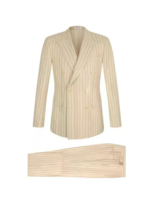 FURSAC Pinstripe Double-breasted Suit