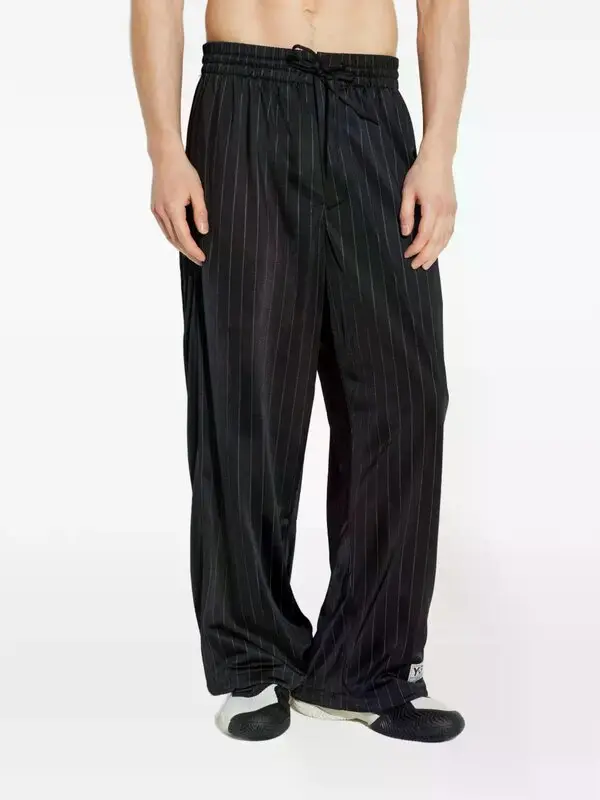 Adidas Pinstripe Side-stripe Track Pants