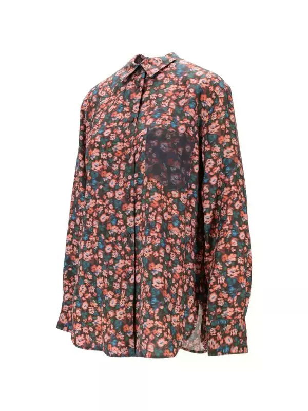 Paul Smith Floral Print Button-down Shirt