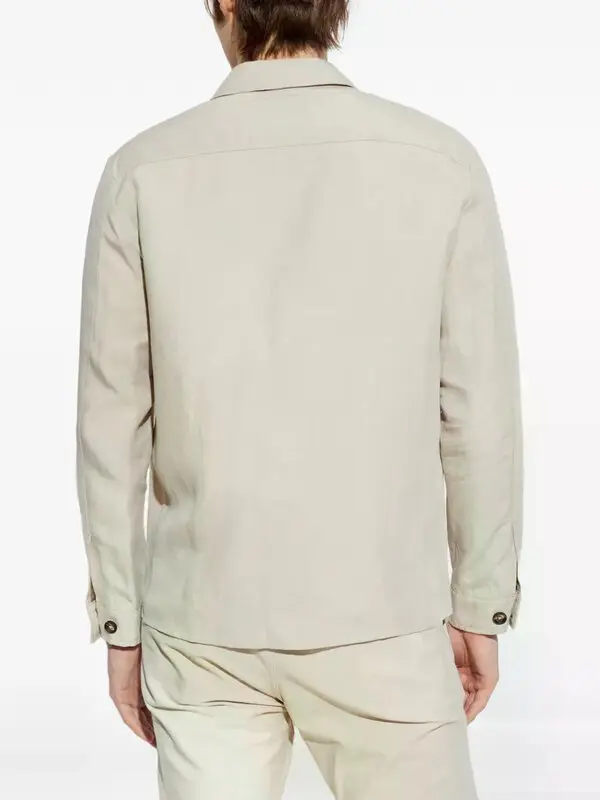 Eleventy Chest-pockets Jacket - Neutrals