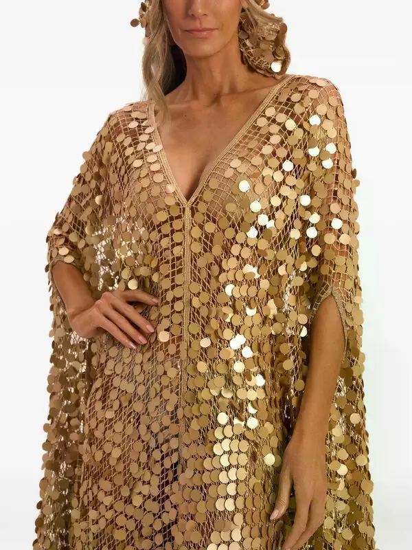 SANA OSMANI Diva Sequin Maxi Dress