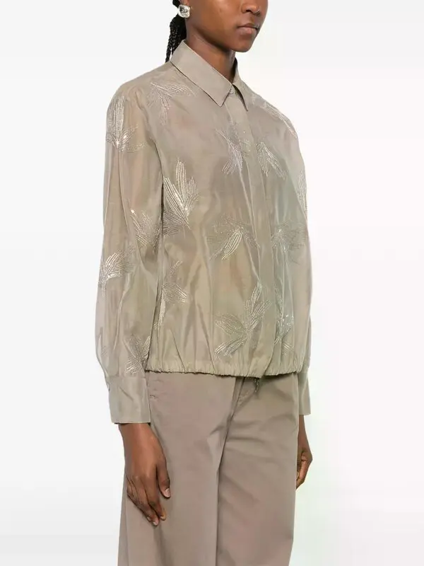 PANICALE Embellished Sequin Detail Blouse