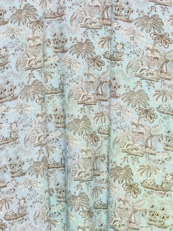 Staud Axel Printed A-line Skirt