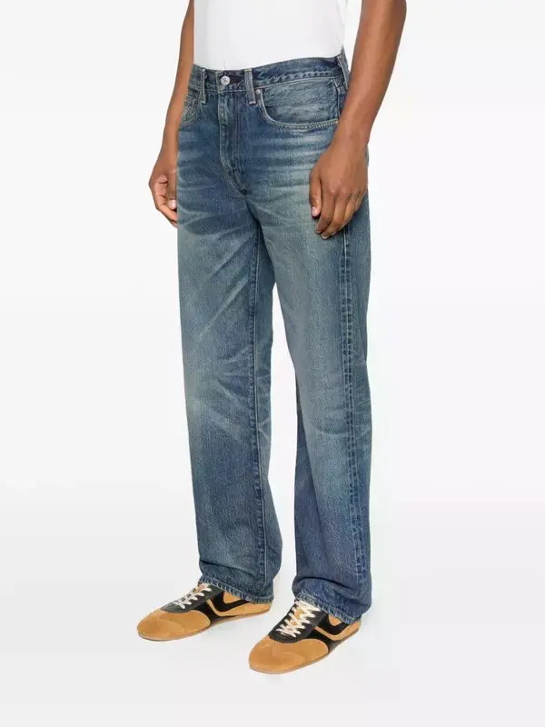 LEVI'S Straight Leg Jeans With Logo Patch