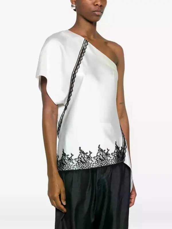 IRO PARIS Topazi Lace-trim Top