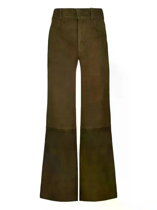 PAULA Alice Suede Flared Trousers
