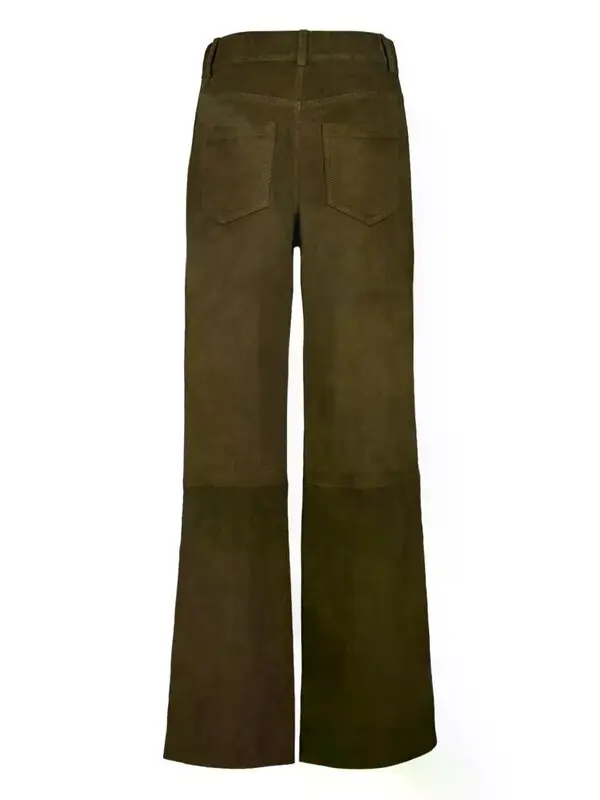 PAULA Alice Suede Flared Trousers