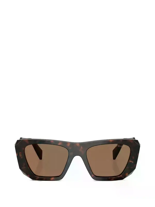 Prada Oversized Sunglasses - Brown