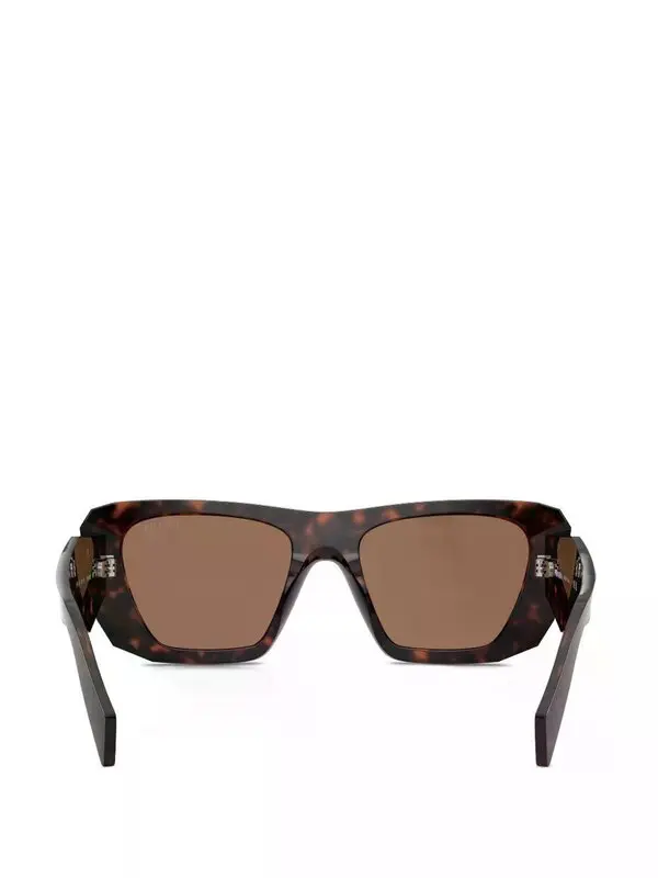 Prada Oversized Sunglasses - Brown