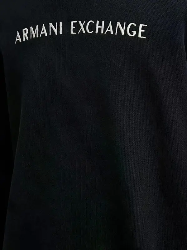 Armani Exchange Logo-detail Long-sleeve Sweatshirt