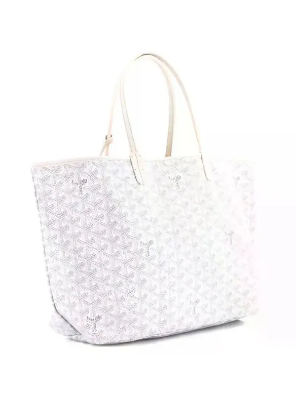 Goyard Saint Louis Coated Canvas Pm Tote Bag - White