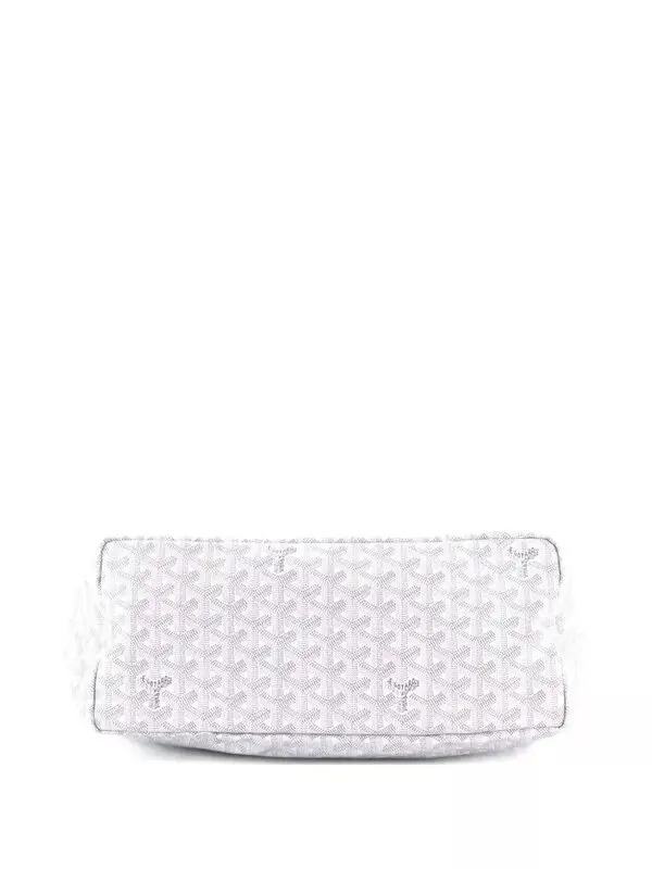 Goyard Saint Louis Coated Canvas Pm Tote Bag - White