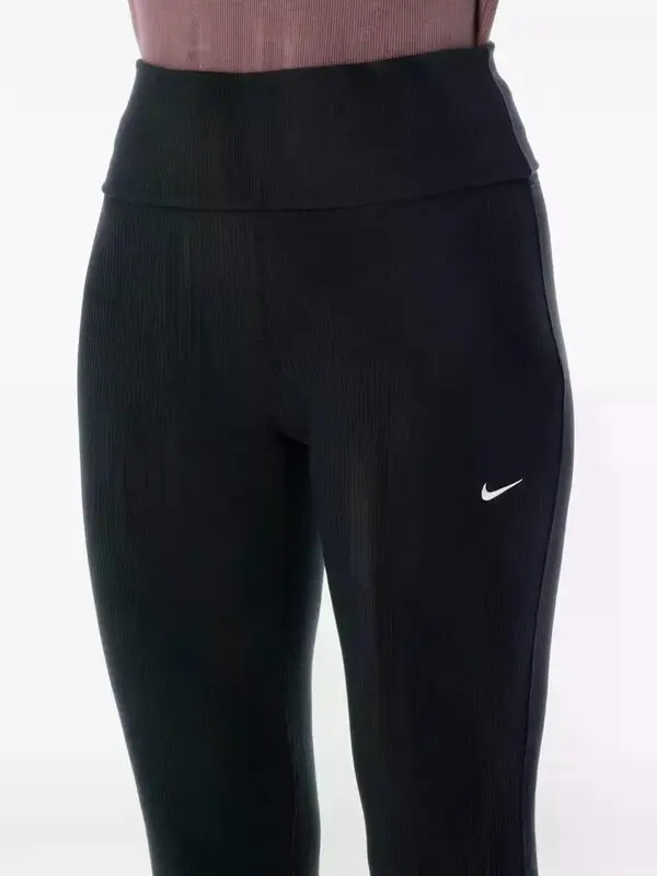 Nike Logo-detail Flared Leggings