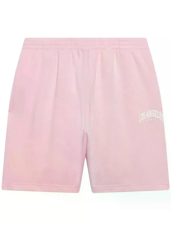 Balenciaga Cities Los Angeles Track Shorts - Pink