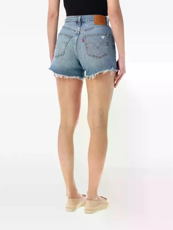 LEVI'S 501® Curve Frayed Hem Shorts