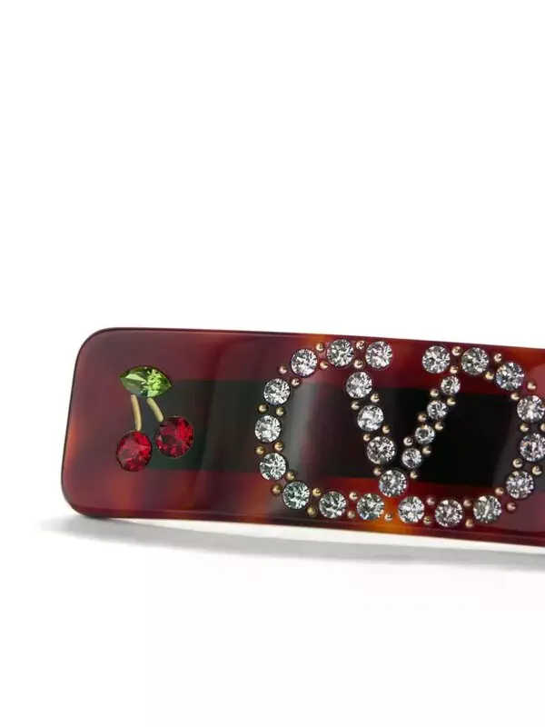Valentino Garavani Embellished Hair Clip