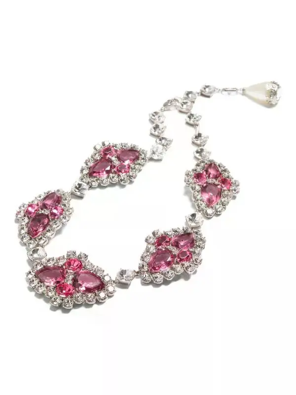 Valentino Garavani Crystal And -tone Necklace