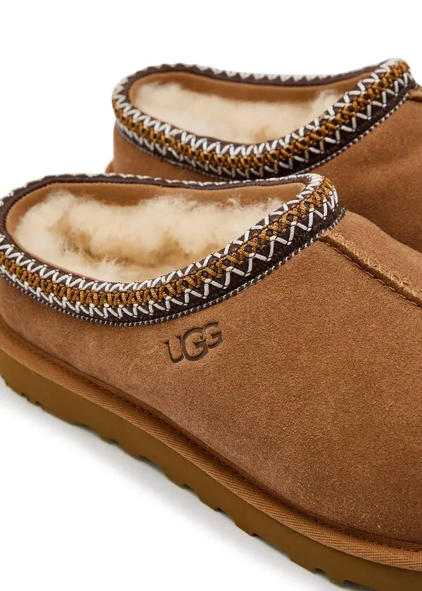 UGG Tasman Suede Slippers - Tan