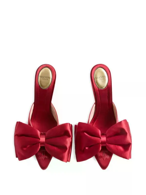 Valentino Garavani Yolande Satin Mules