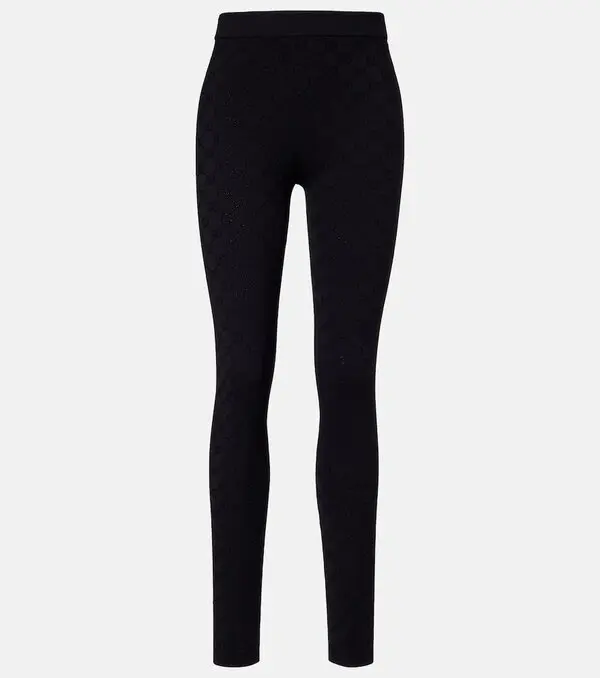 Gucci Gg Jacquard Leggings