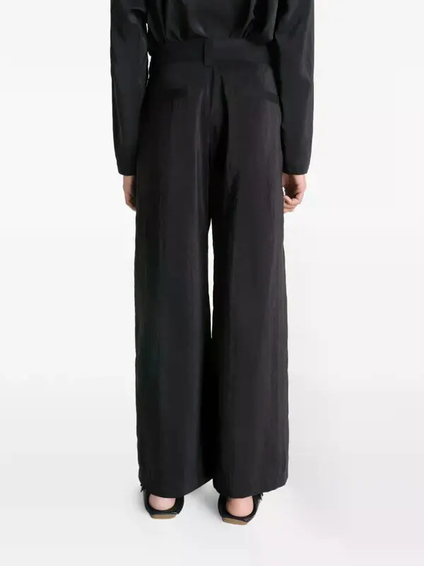 LEMAIRE Straight Tailored Trousers - Black