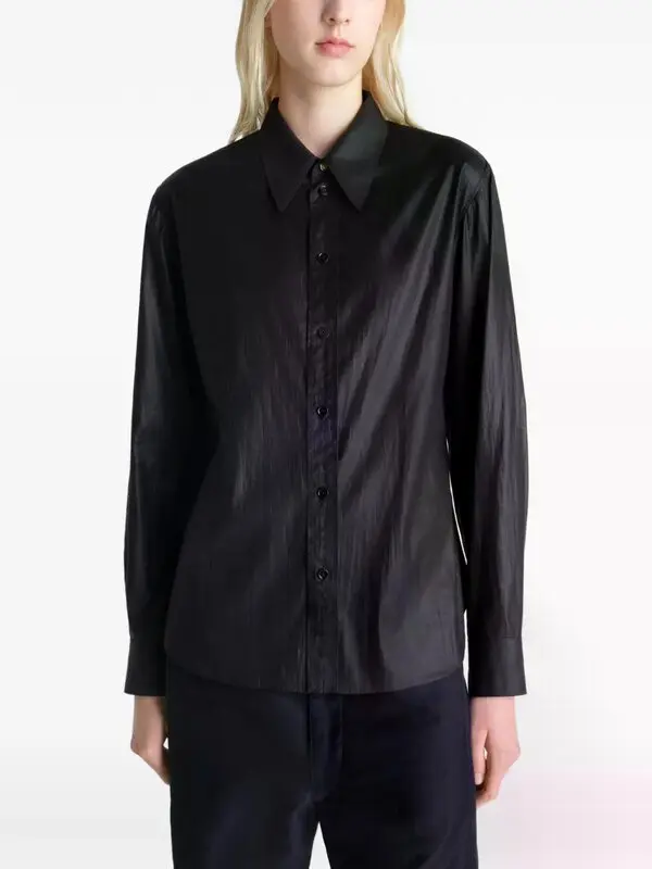 LEMAIRE Pointed Collar Shirt With Jewel Buttons