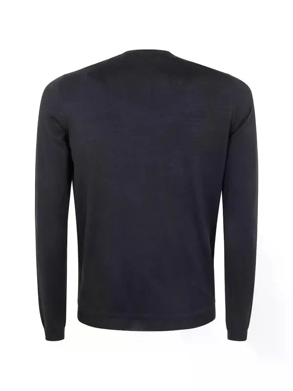 GOES BOTANICAL Round-neck Long-sleeve Top - Black