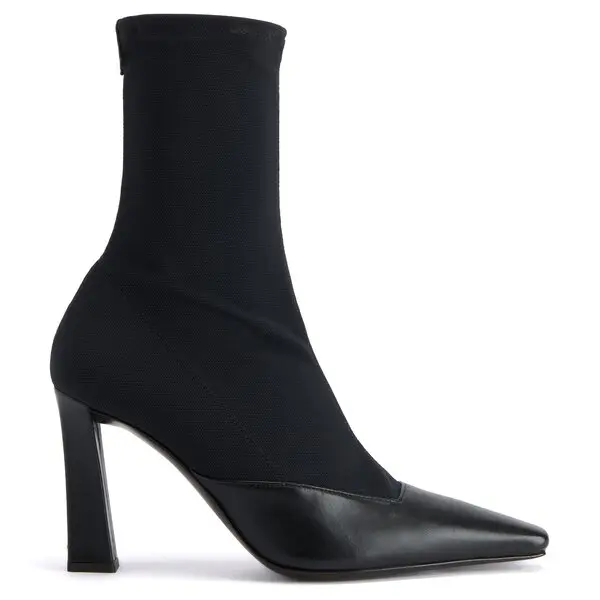 GIUSEPPE ZANOTTI Janie Tights 90 Booties - Black