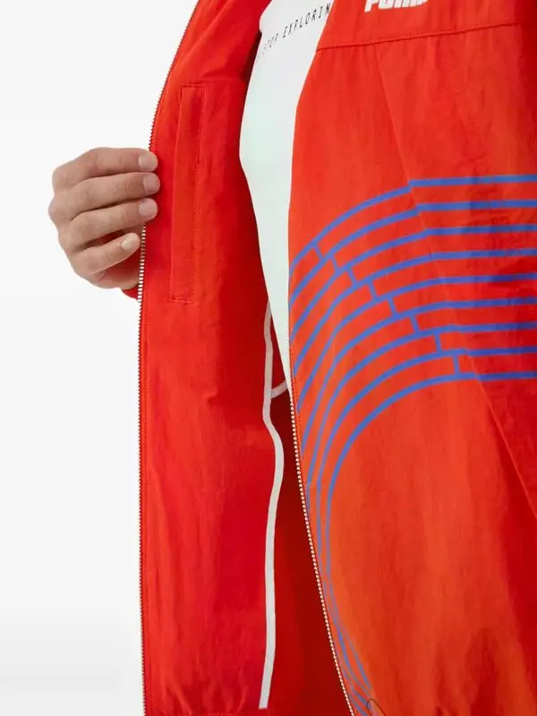 PUMA Zipped Graphic Jacket
