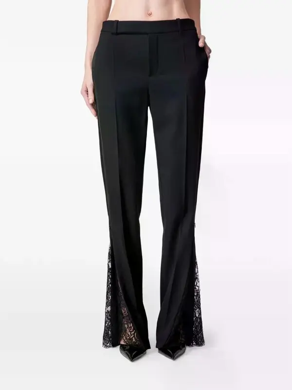 ARTICLE TEN Lace-detail Trousers