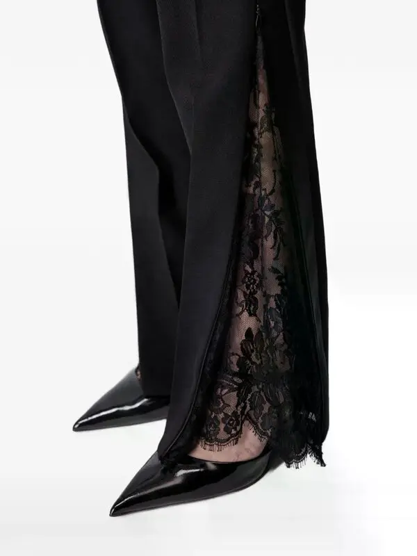 ARTICLE TEN Lace-detail Trousers