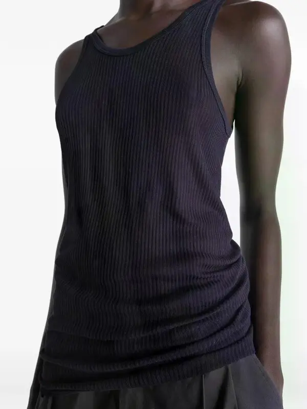 LEMAIRE Ribbed Knit Tank Top