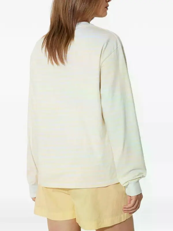 FILA Striped Long Sleeve Crewneck T-shirt