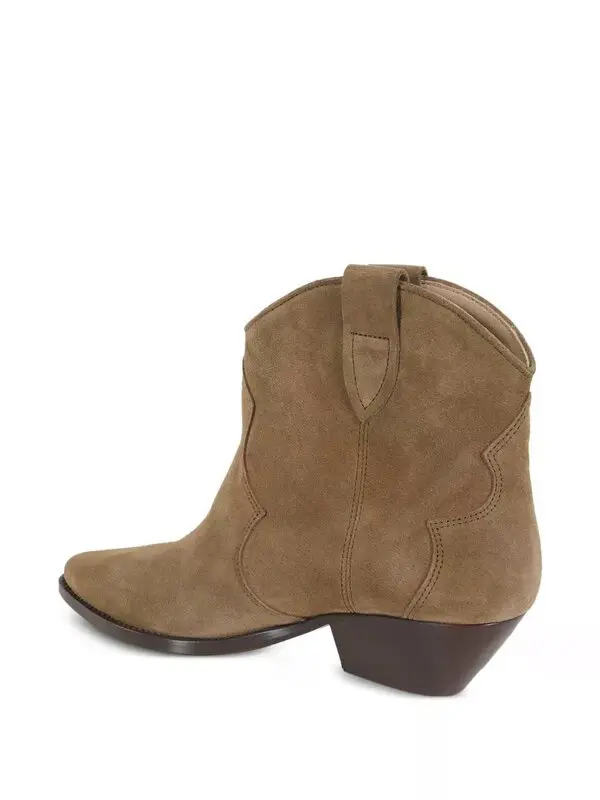 Isabel Marant Étoile Dewina Suede Ankle Boots - Brown
