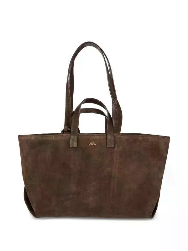 A.p.c. Le Drummer Tote Bag - Brown