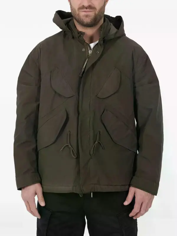 C.P. COMPANY Hooded Jacket With Goggle Detail