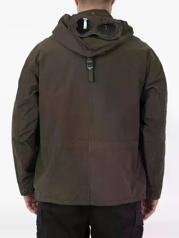 C.P. COMPANY Hooded Jacket With Goggle Detail