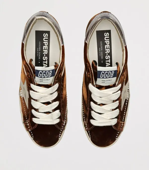 GOLDEN GOOSE Velvet Super-star Sneakers