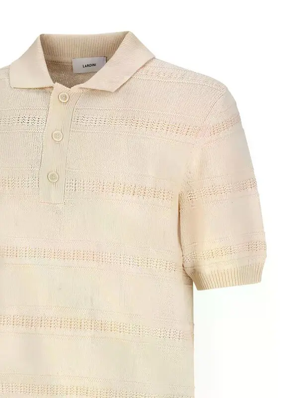 LARDINI Knit Polo Shirt