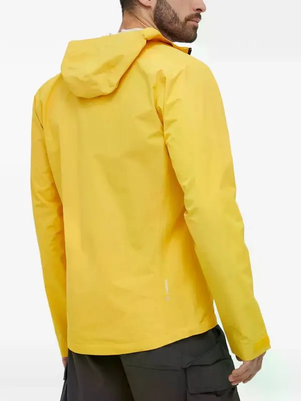 SALEWA Zip-up Hooded Jacket - Yellow