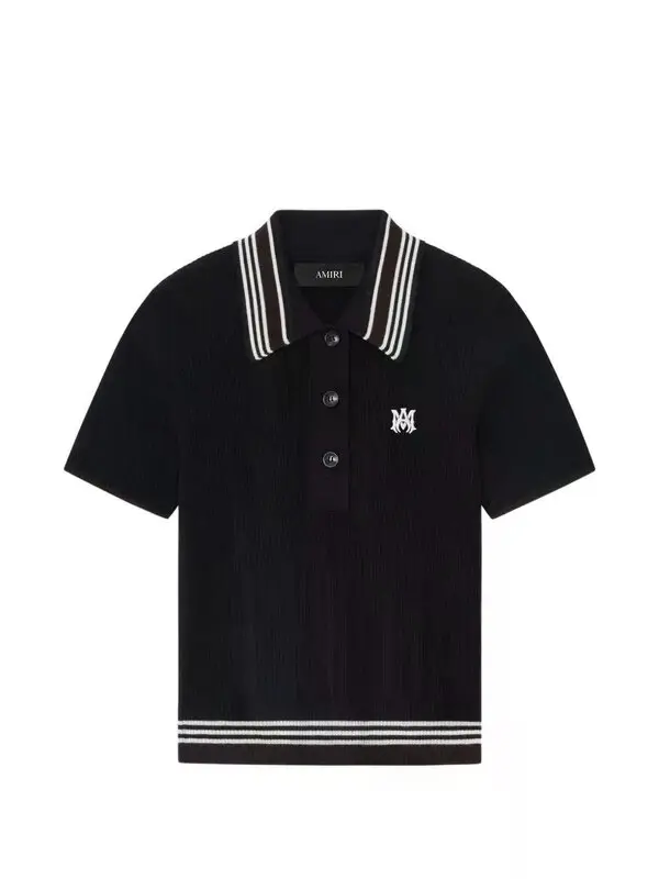Amiri Striped-detail Polo Shirt