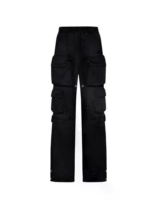 Amiri Cargo Jeans With Elasticated Waistband And Adjustable Ankle Fit