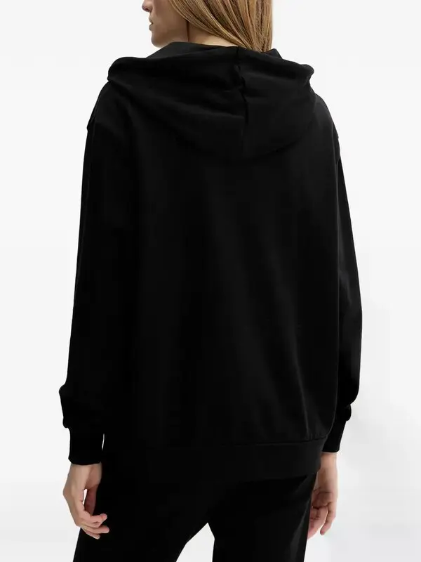 Armani Exchange Zip-up Drawstring Hoodie