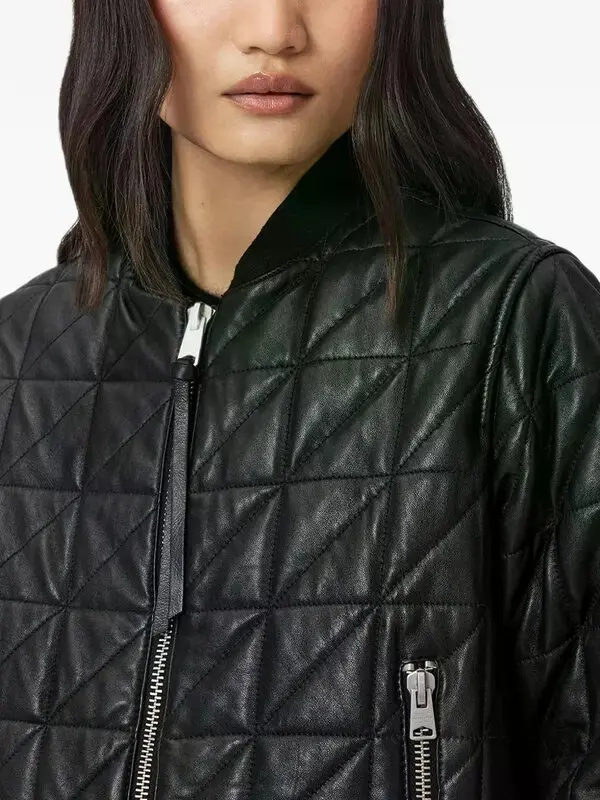 ALLSAINTS Carly Quilted Zip-up Jacket