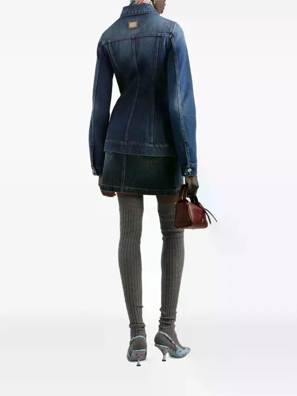 Dolce & Gabbana A-line Denim Jacket