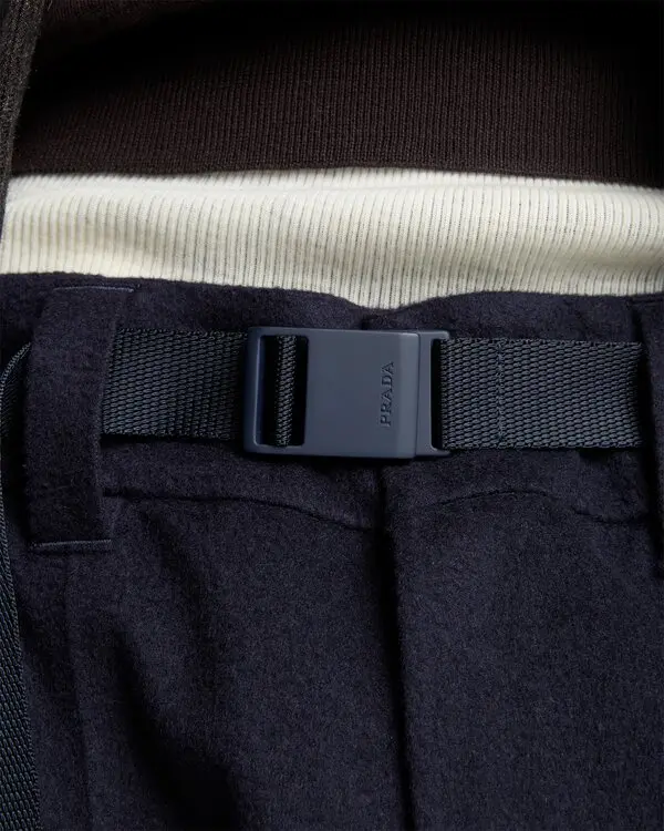 Prada Technical Cashmere Pants