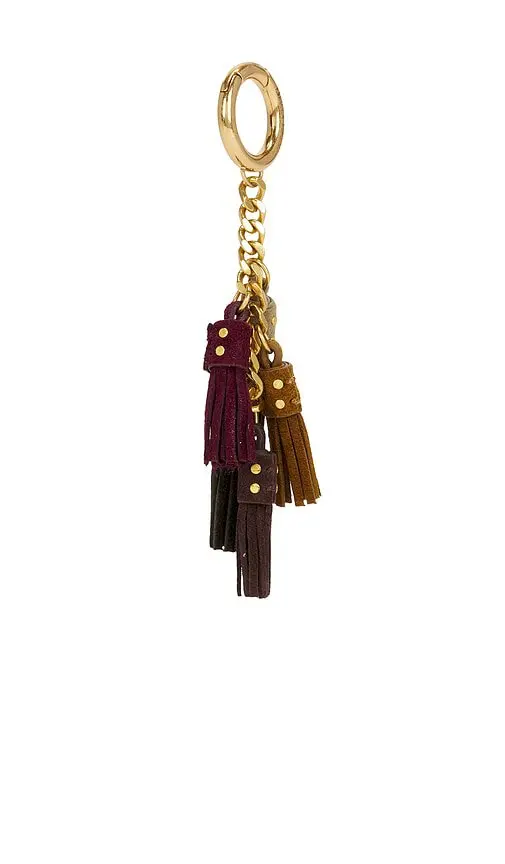 Rebecca Minkoff Multi Tassel Bag Charm