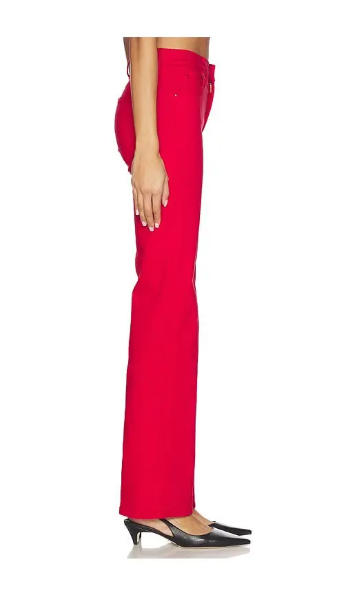 MOTHER The Kick It Jeans - Red