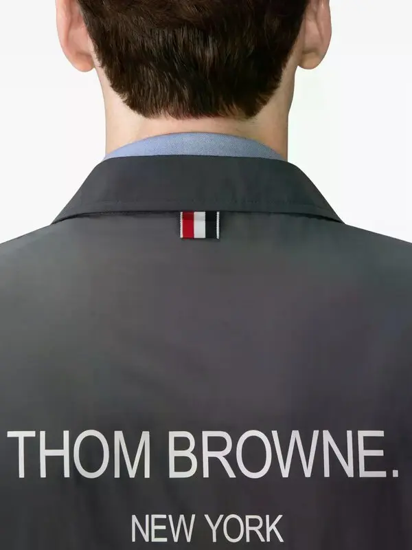 Thom Browne Button-fastening Flap-pockets Jacket