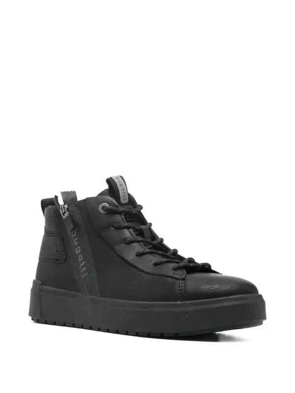 BUGATTI Lace-up Zip Booties